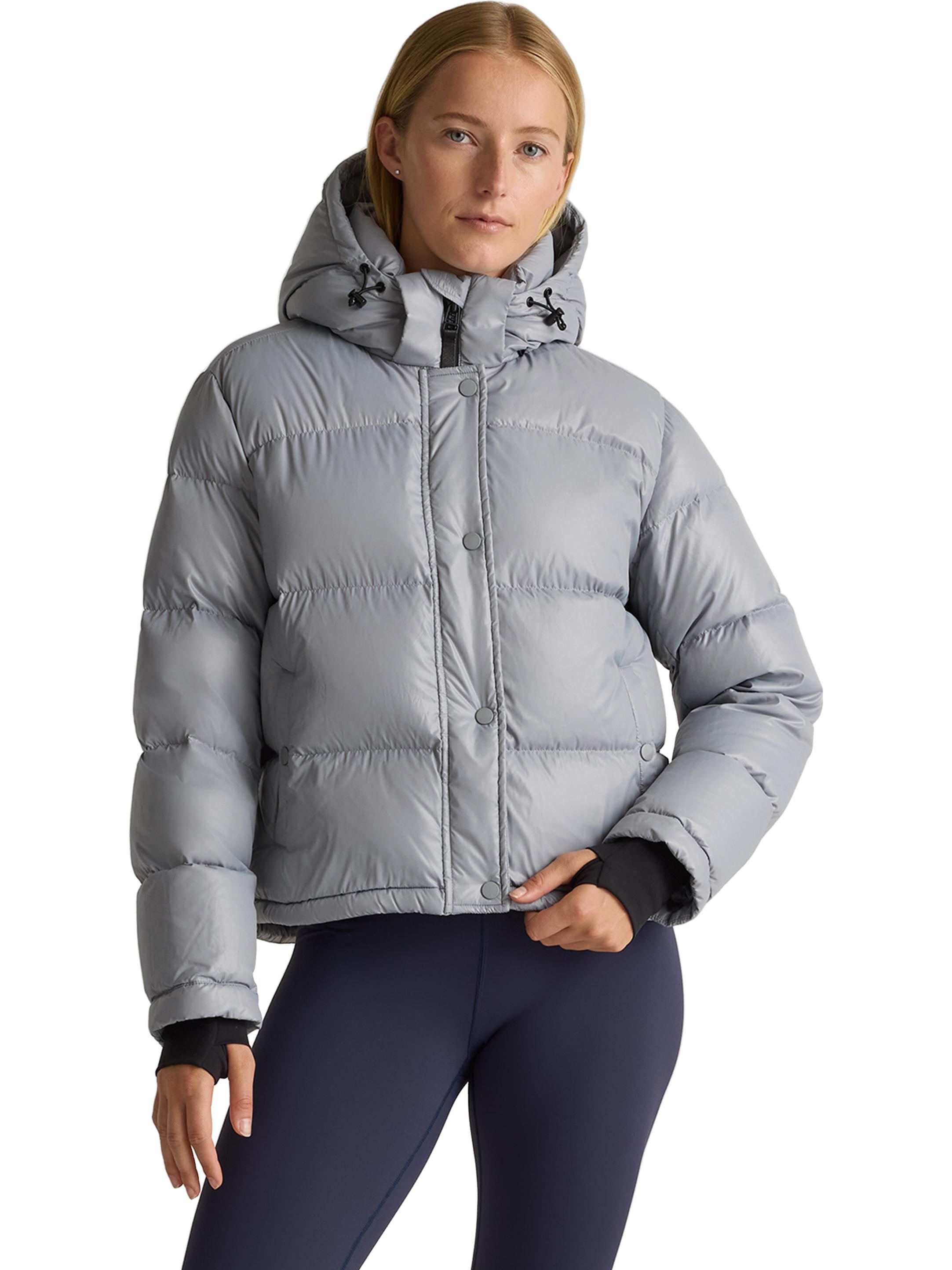 QUINCE Cropped Puffer Jacket